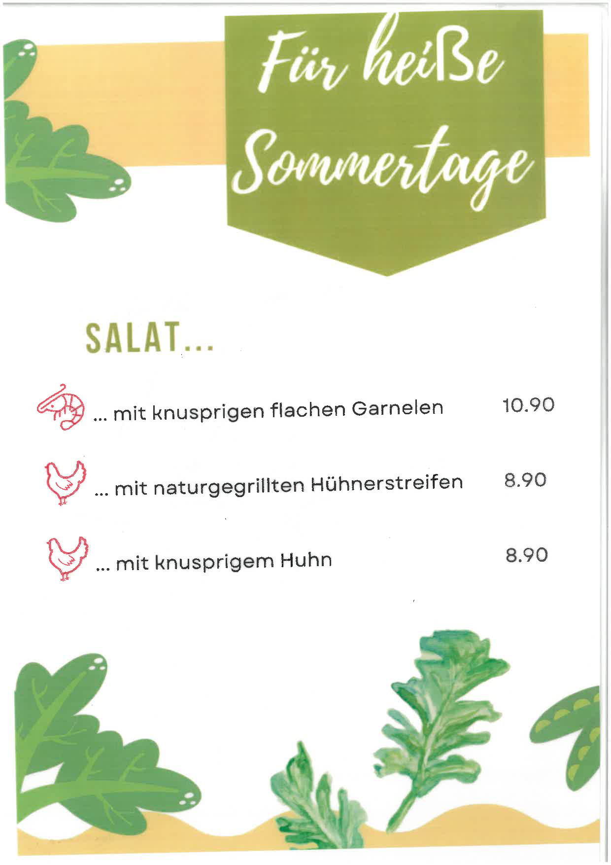 Angebote – Restaurant Suli